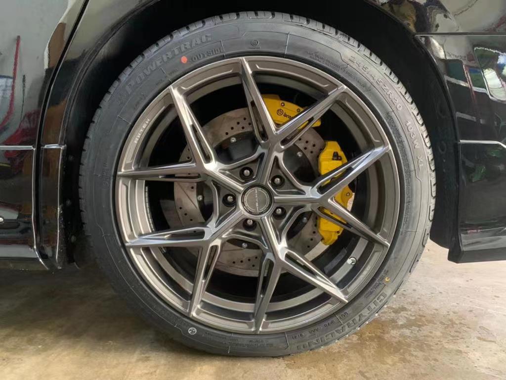 Brembo 18z 6pot Full Set Depan Belakang Vellfire Alphard AGH30 Brembo ...