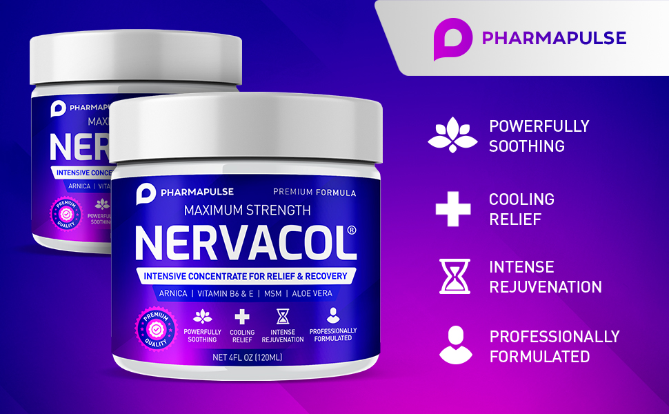 PharmaPulse Nervacol / Neuropathy Nerve & Pain Relief Cream – Maximum ... PharmaPulse Nervacol / Neuropathy Nerve & Pain Relief Cream – Maximum ...