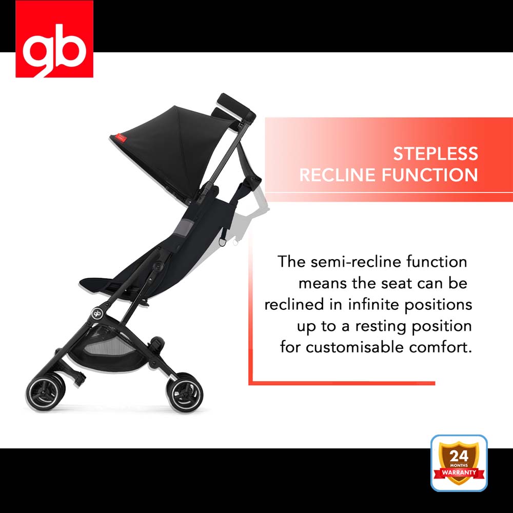 FREE Travel Bag gb Pockit Plus ALL TERRAIN Stroller Baby, Cabin Size ...