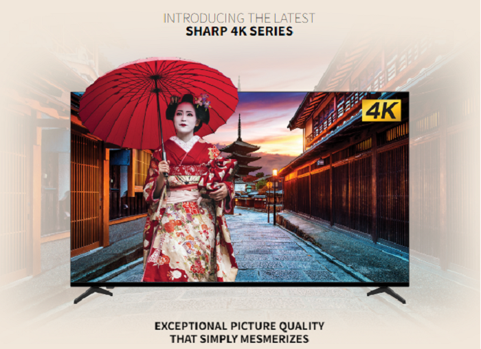 SHARP FJ1X SERIES 50"-75" 4K UHD GOOGLE TV SLIM DESIGN | 4TC50FJ1X ...