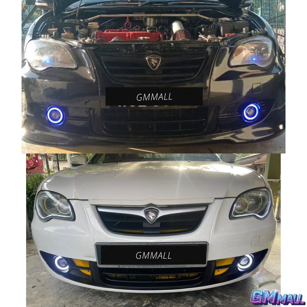 PROTON GEN2 ANGEL EYE Fog Lamp LED LIGHT Halo Ring Spotlight COB ...
