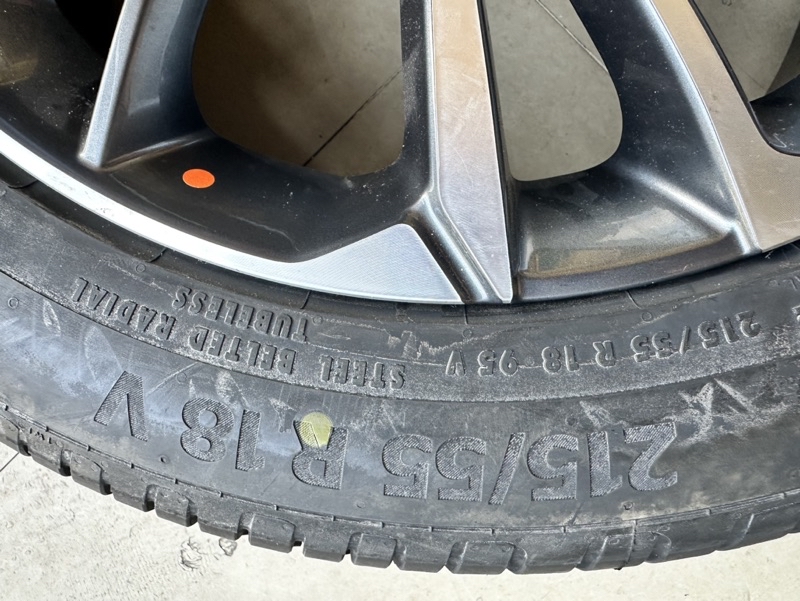 PROTON X50 TYRE 215/55 R 18V CONTINENTAL TYRE WITH SPROT RIM READY ...