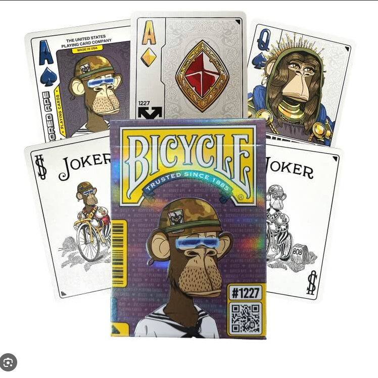 Bicycle Bored Ape Playing Cards by US Playing Card Co. | Shopee Malaysia