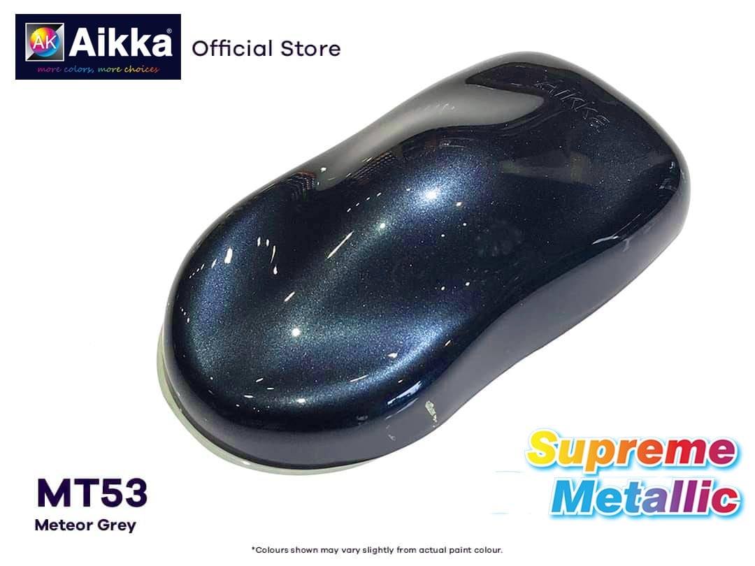 2K Paint 【 AIKKA MT53 Meteor Grey 】 SUPREME METALLIC Color Paint DIY ...
