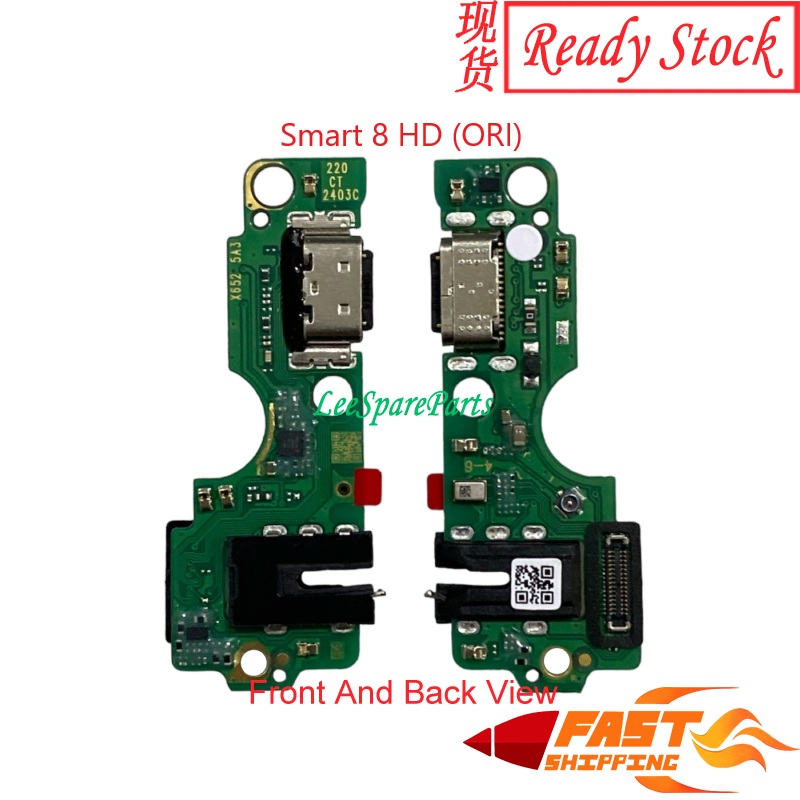 Infinix Smart 8 HD / Smart 8 Pro / Smart 8+ Charging Board USB Port Pin ...