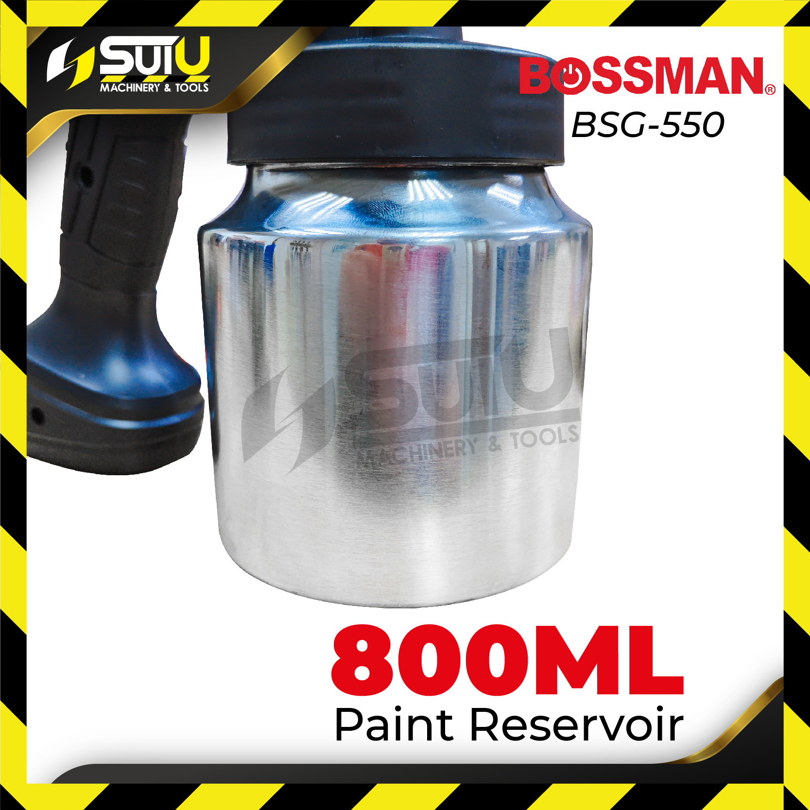 BOSSMAN BSG-550 / BSG550 800ML Electric Paint Spray Gun 550W | Shopee ...