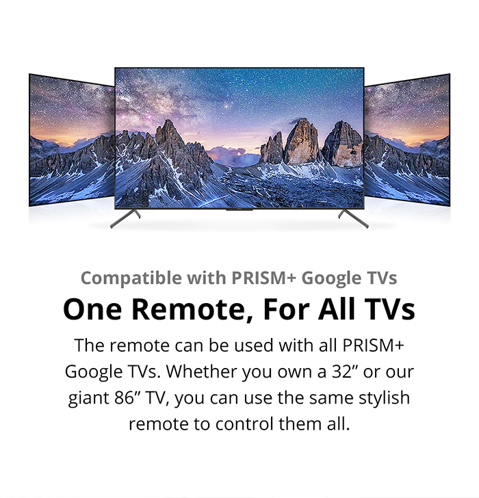 PRISM+ Google TV Remote Control | Shopee Malaysia