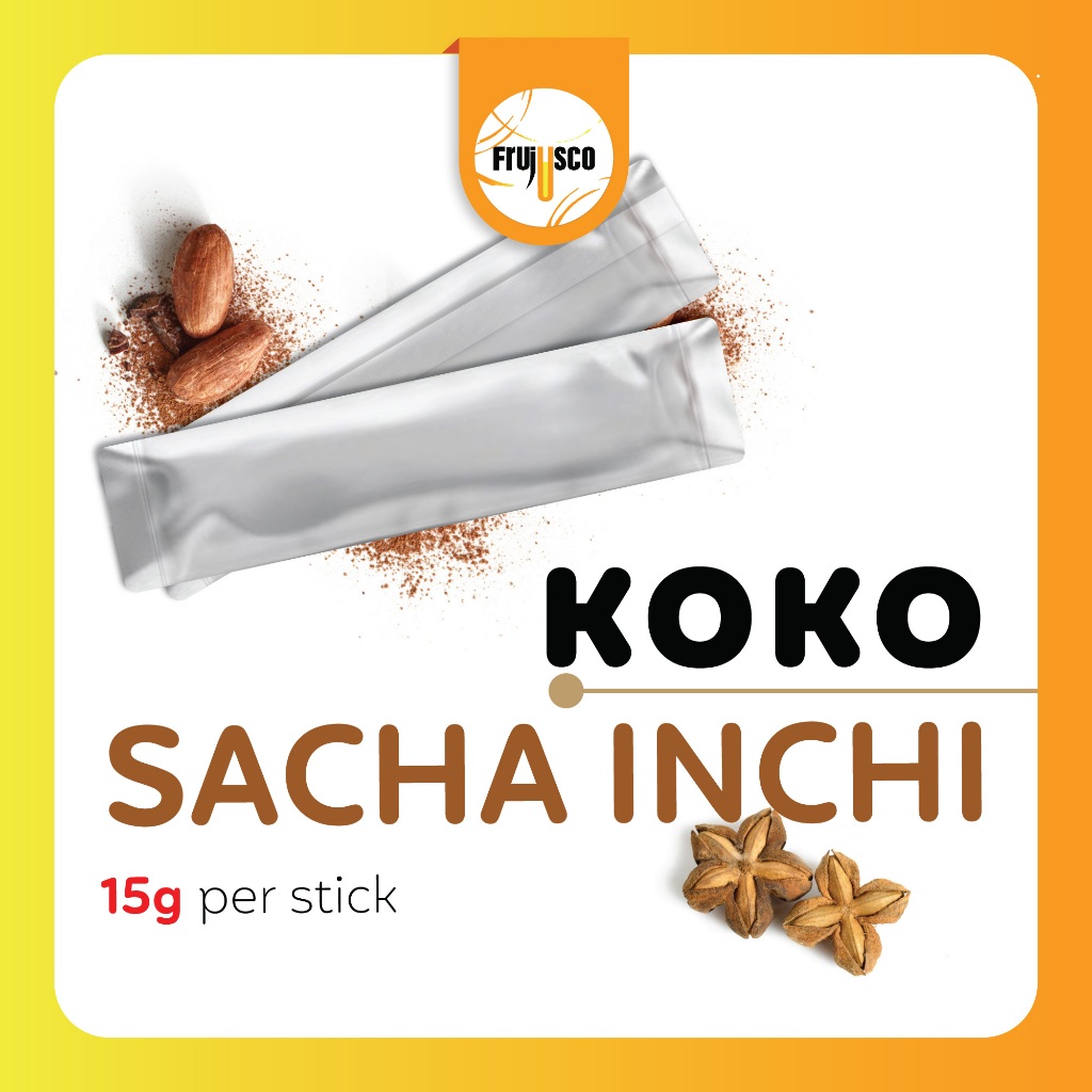 [1 Stick] Frujusco Coffee Cocho Sacha Inchi Original Detox Drink Weight Loss Kopi Koko Kurus ...