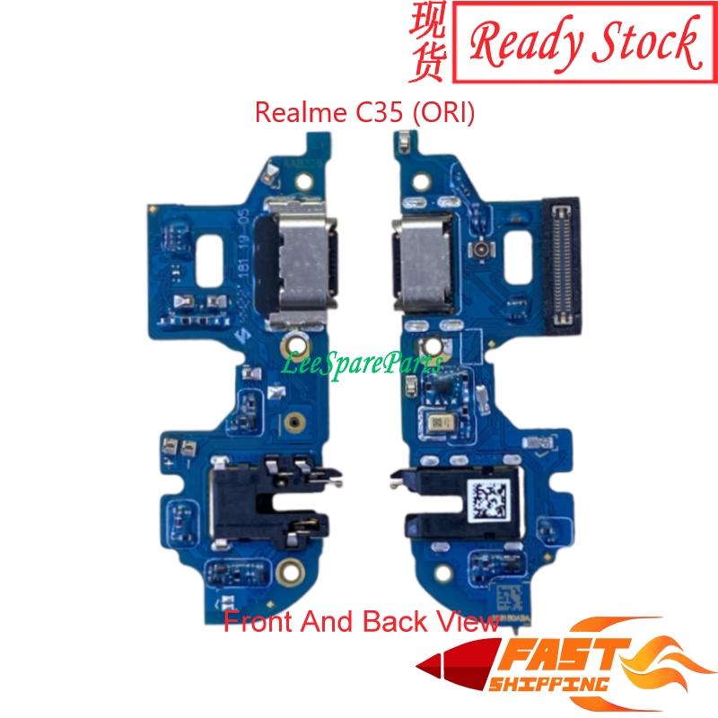 Realme C30 / C33 / C35 Charging Board USB Port Pin Mic Handfree Jack ...