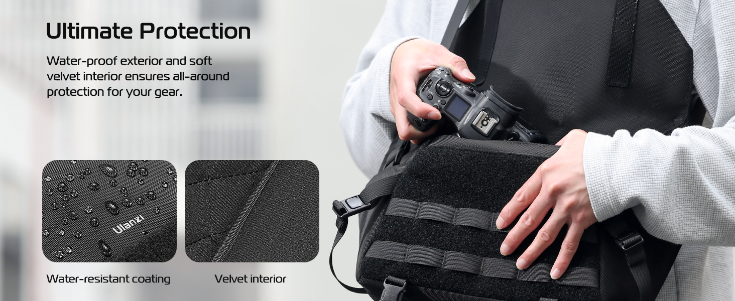 ULANZI BC08 CAMERA SLING BAG (B010) | Shopee Malaysia