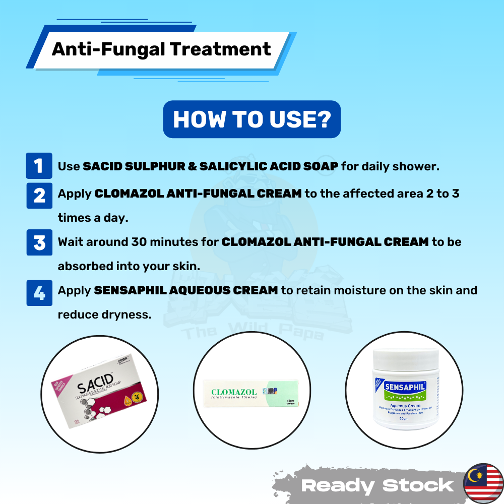 Sacid Sulphur & Salicylic Acid Soap 100g Sacid Soap Skin Fungal Soap ...