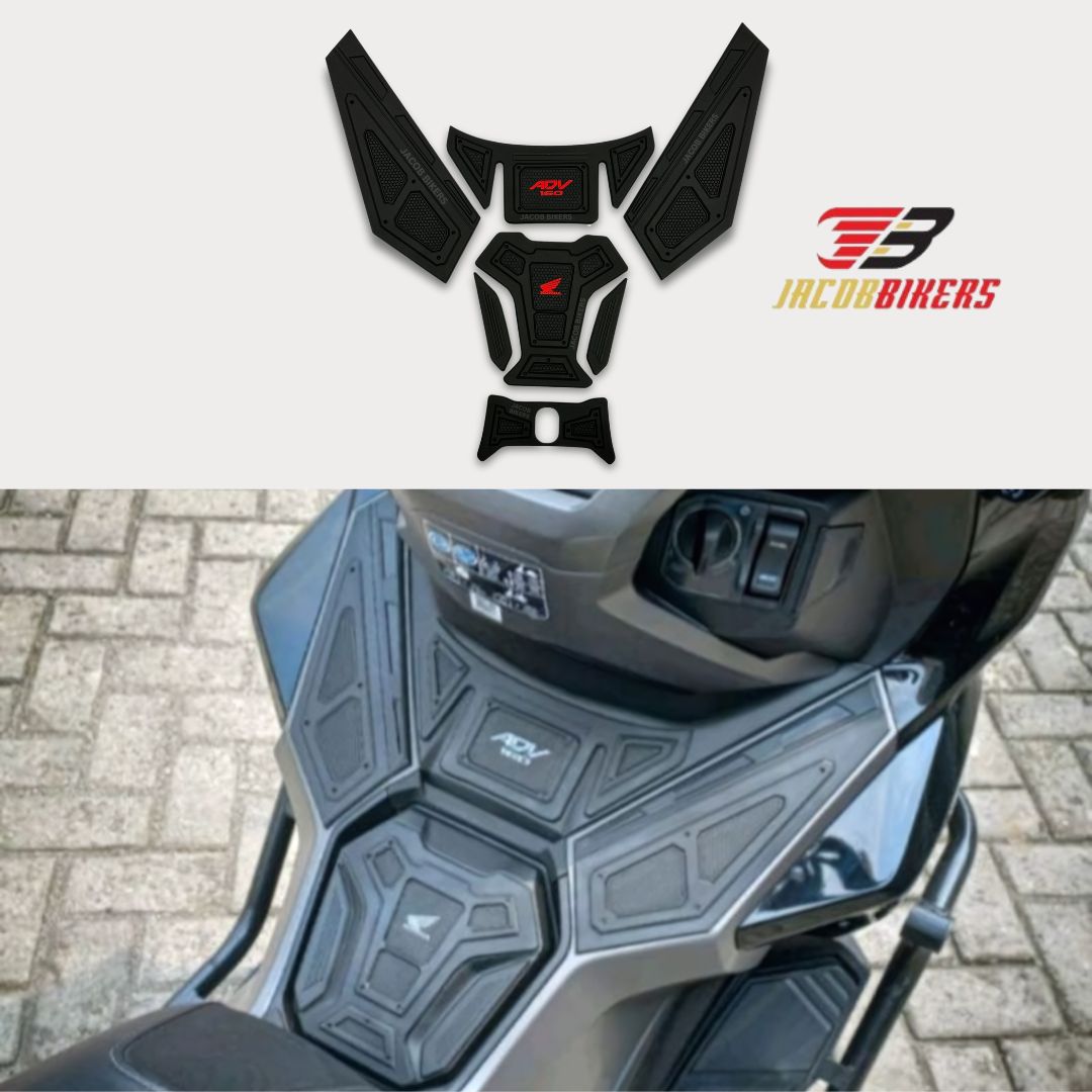 HONDA ADV160 FUEL TANK PAD STICKER DECKPAD RUBBER ADV 160 RUBBER ...