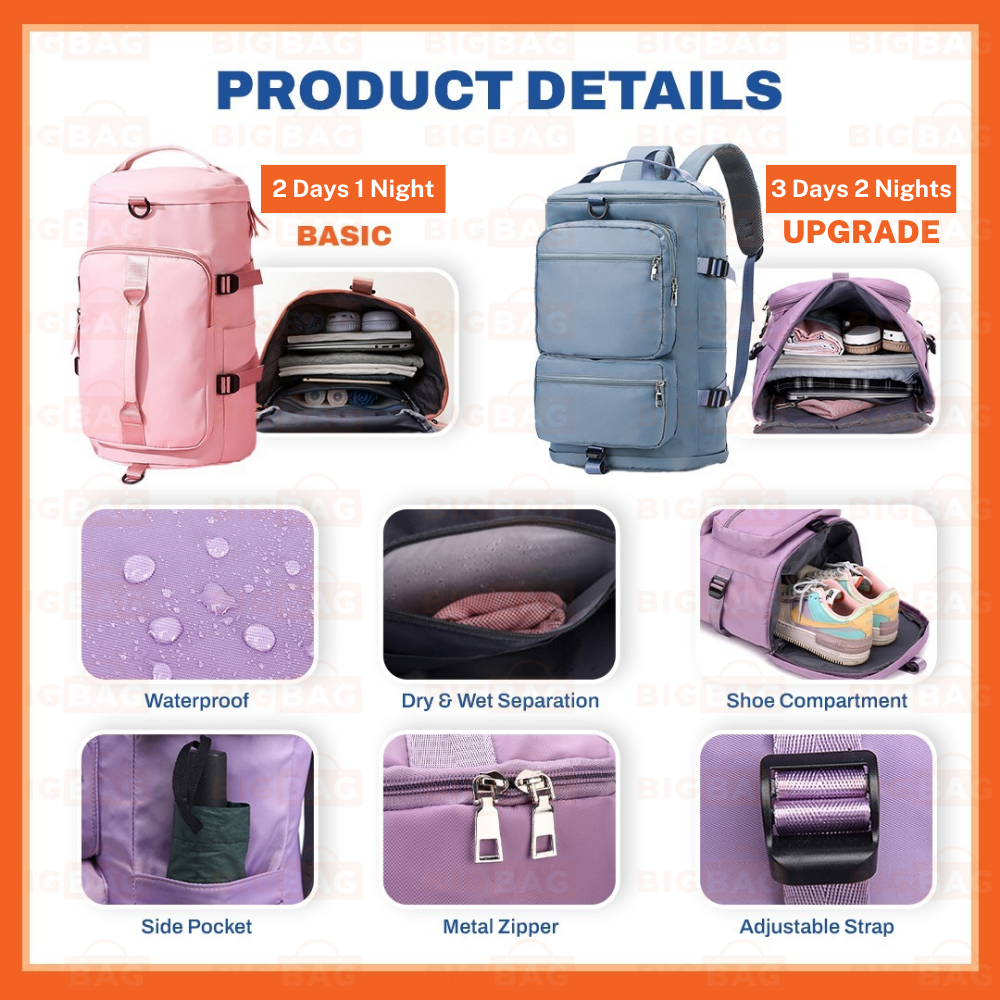 BIG BAG Travel Backpack Woman Travel Bagpack Backpack Travel Bag Pack ...