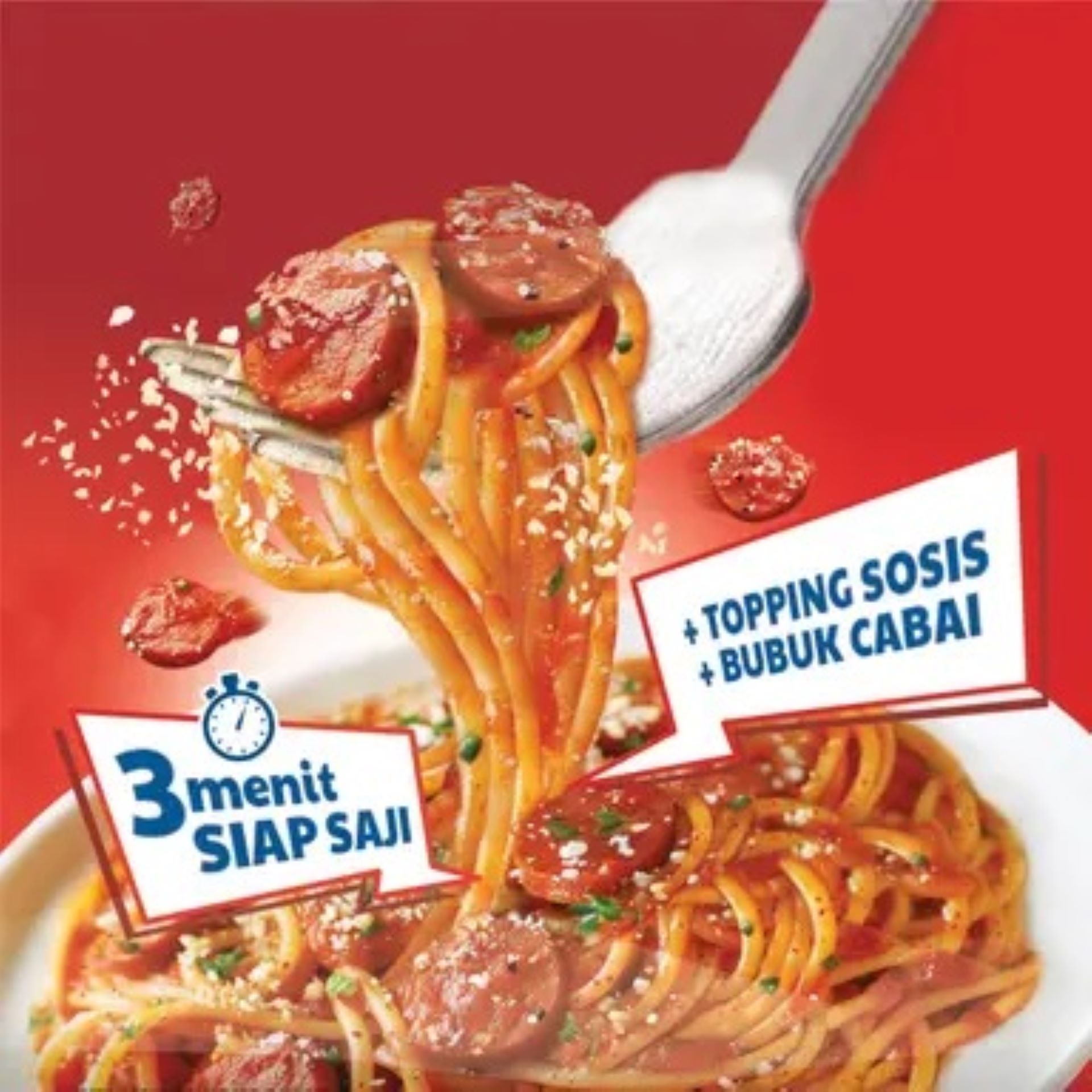 [PROMO CLEAR STOCK] Wow Spagheti HALAL Carbonara Bolognese Aglio Olio ...