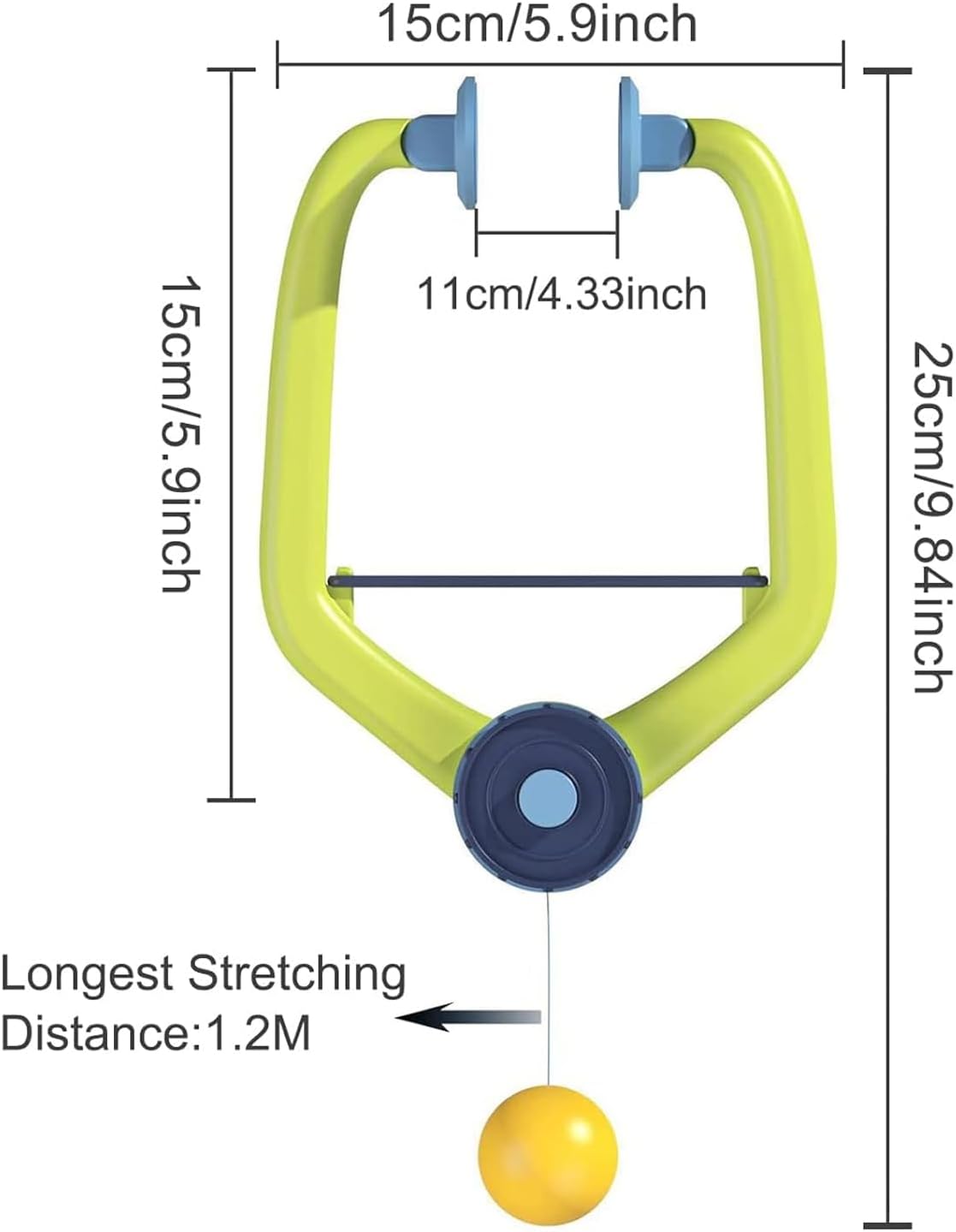 Parent-child Exercise Hanging Table Tennis Trainer Portable Set Door ...