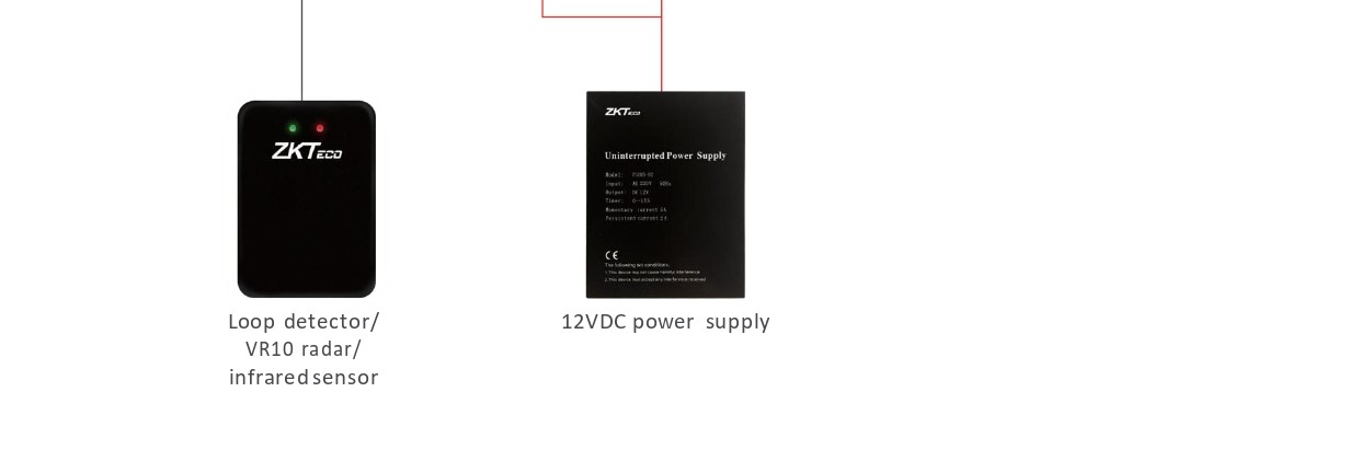 ZKTeco Long Range UHF Card Sticker Reader for Guardhouse Management ...