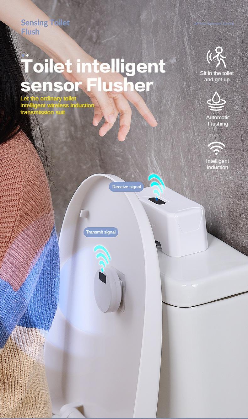 Automatic Toilet Flush Sensor Toilet Flush Button Induction Toilet ...