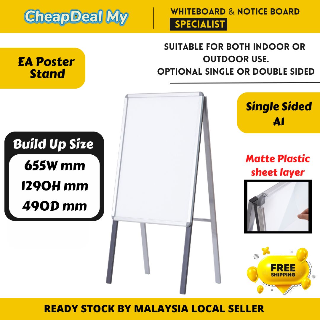 papan maklumat/ EA poster stand/menu stand/display stand/info stand ...