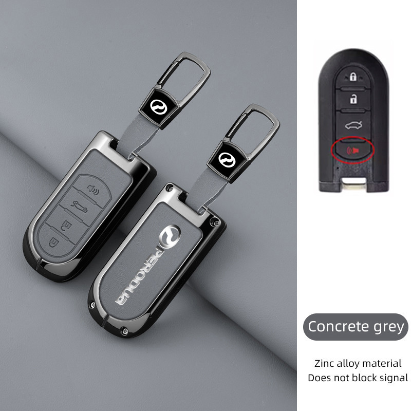 Perodua Bezza / MYVI / Aruz Keyless Remote Car Key Alloy Cover Case ...