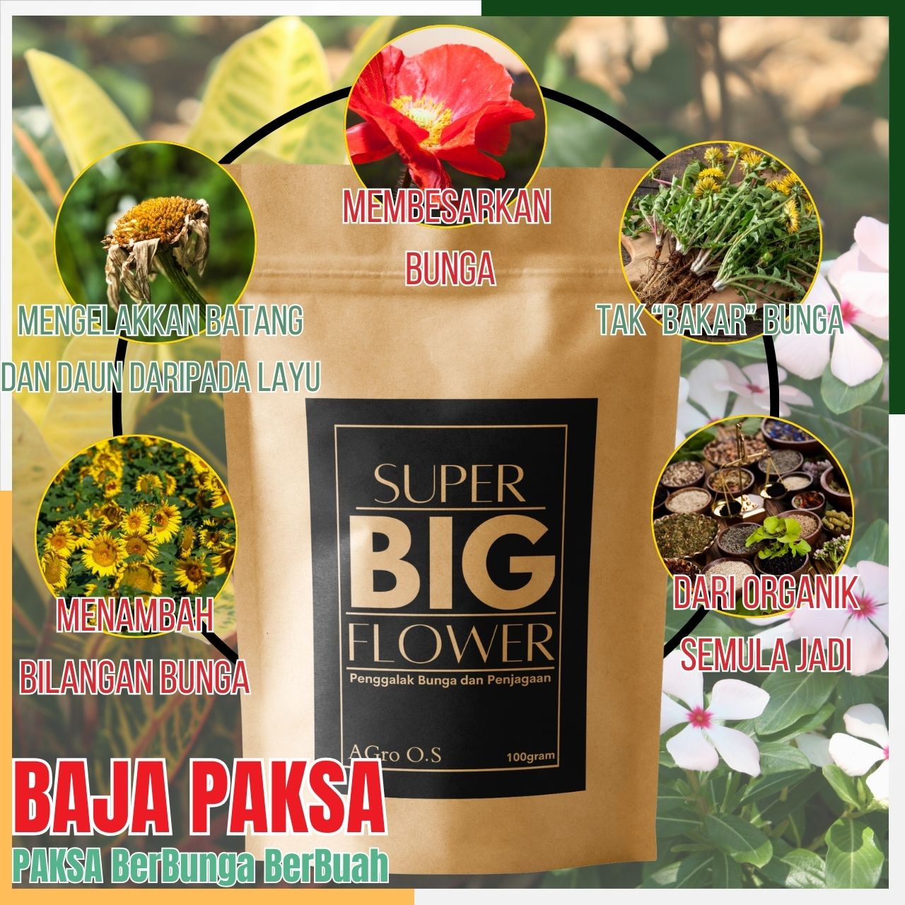 Agro Bunga | Baja | Baja Bunga | Organic | Subur | Fertiliser ...