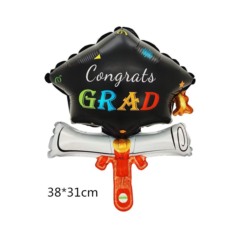 Mini Graduation Balloons Foil Graduasi Belon Tadika Konvo Convocation ...