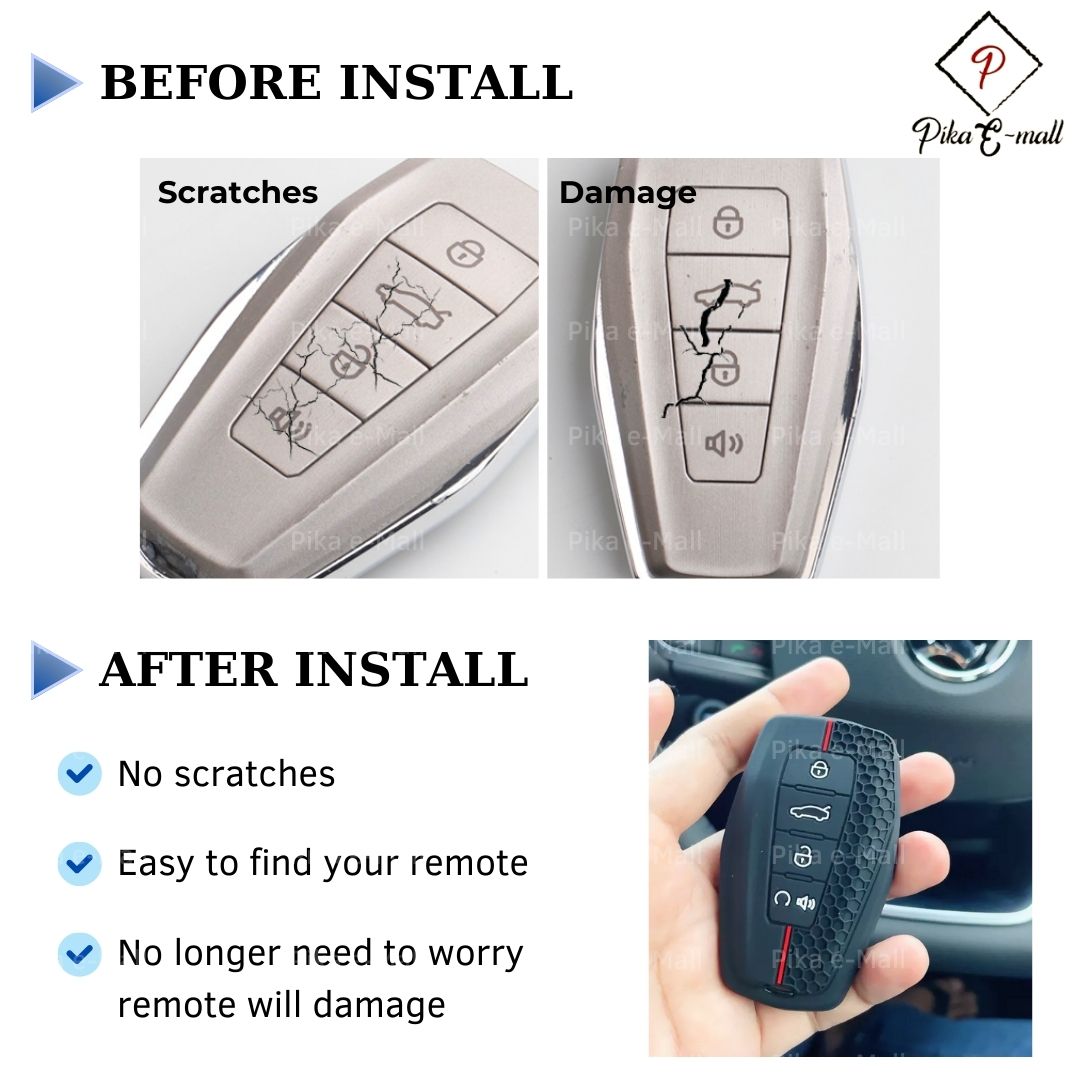 New Proton X70 Key Cover 2025 Facelift Car x70 Key Case Remote Cover ...