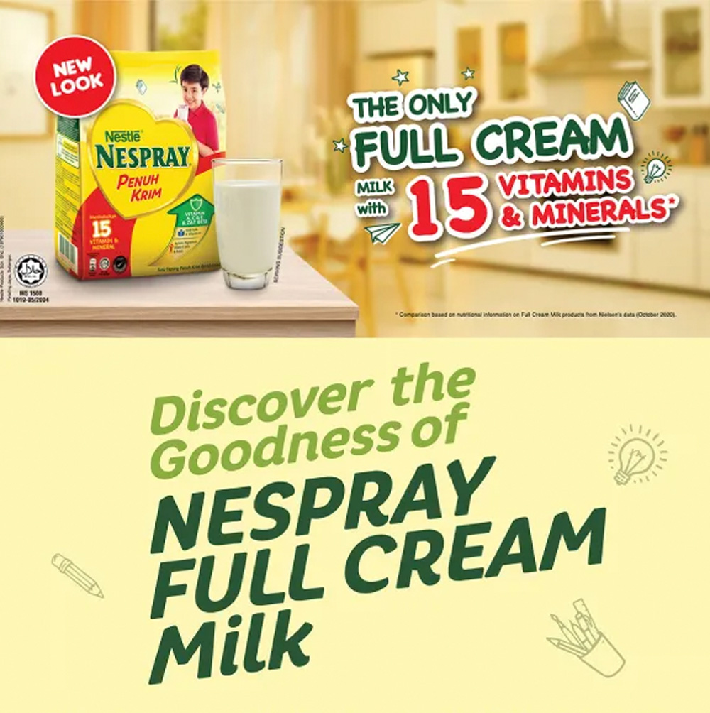 NESPRAY Full Cream Powder Softpack 450g | Shopee Malaysia