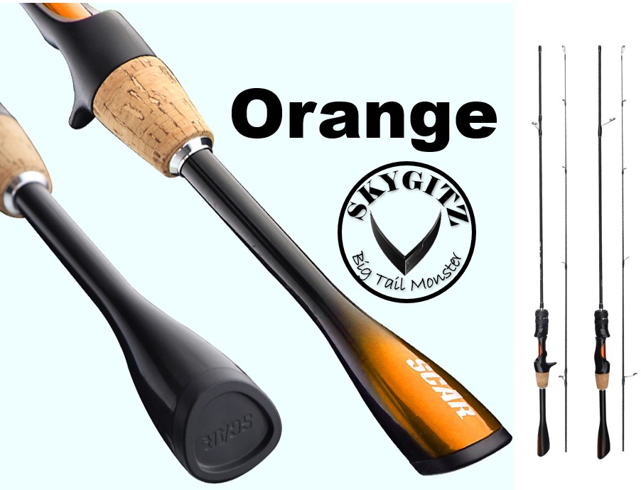 SKYGITZ MALAYSIA SCAR UL XTREME Ultralight spinning casting ROD ...