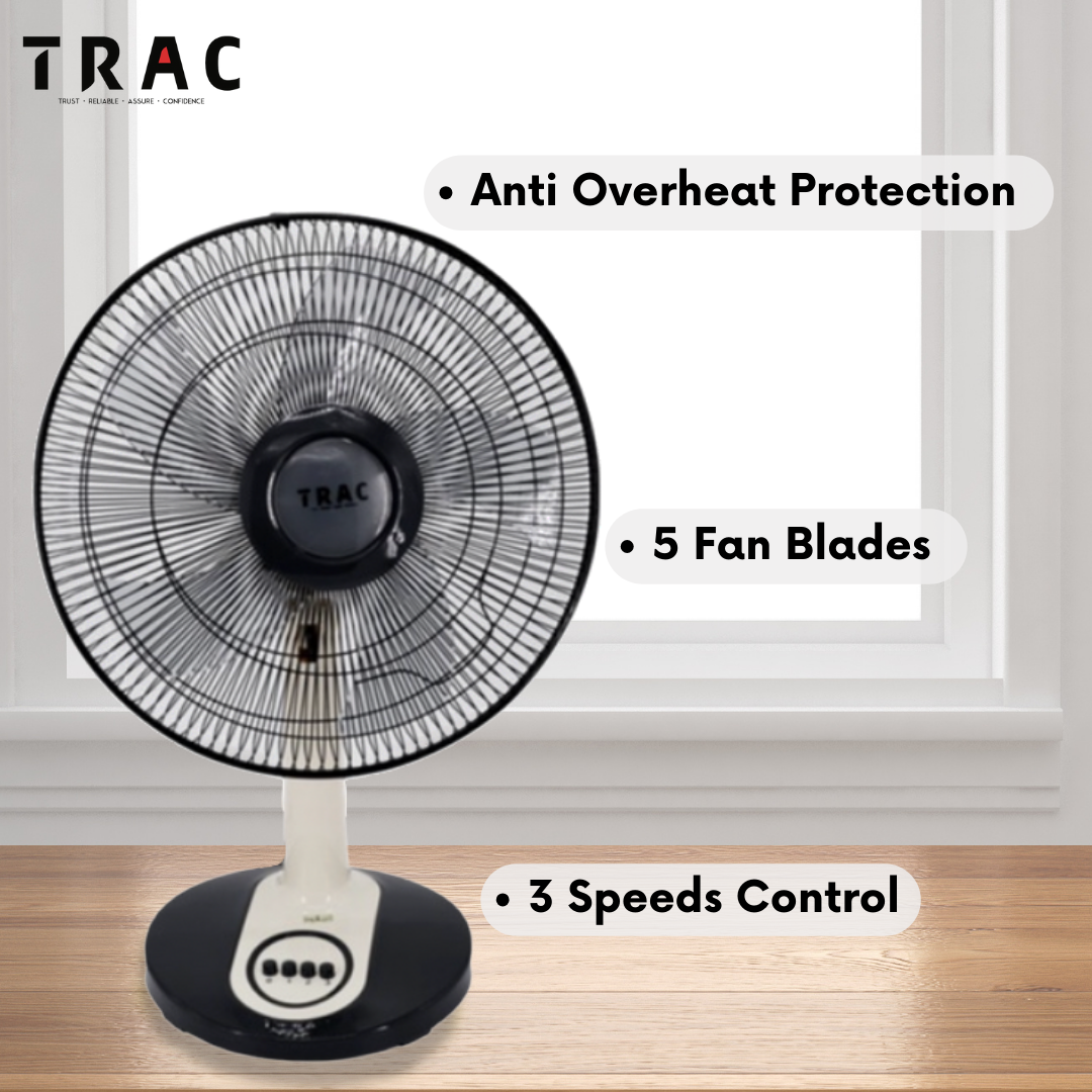 V-TRAC/TRAC Kipas Meja Kipas Berdiri 10" /12" / 16" 3 Blades with 3 ...