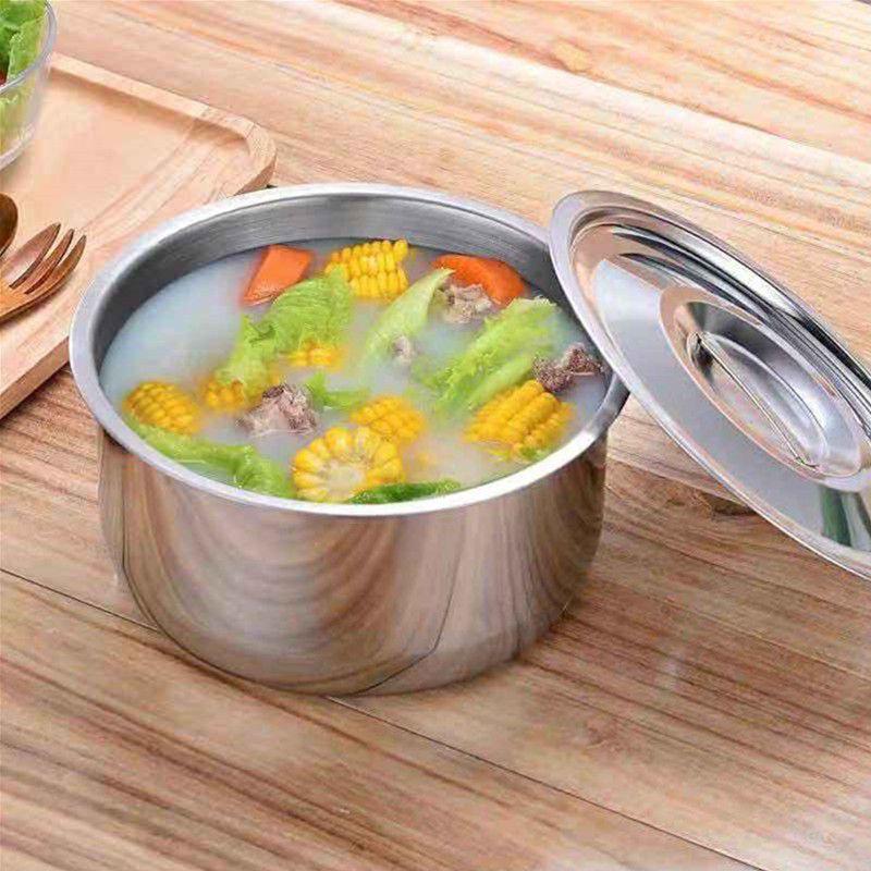 STAINLESS STEEL INDIAN POT SET / COOKING POT / PERIUK /FOOD POT ...