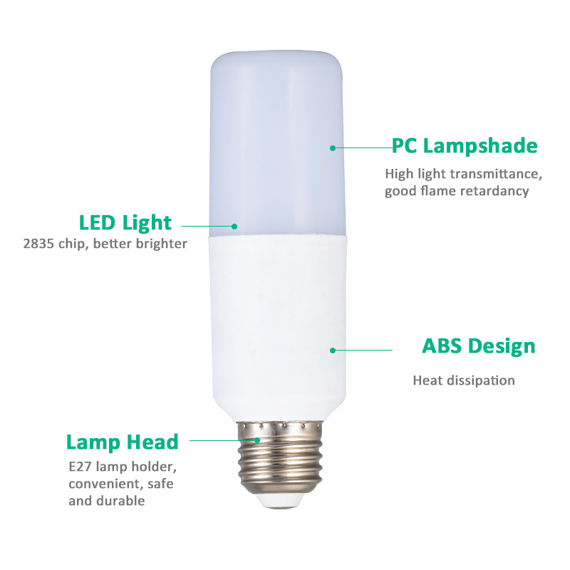 💡E27 LED Stick Bulb 5W 10W 15W 20W LED Light Bulb Energy-Saving Light Bulb LED Downlight Light ...