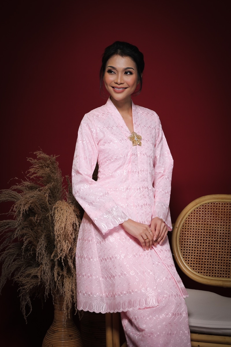 KEBAYA RIAU COTTON SULAM PENUH | Shopee Malaysia