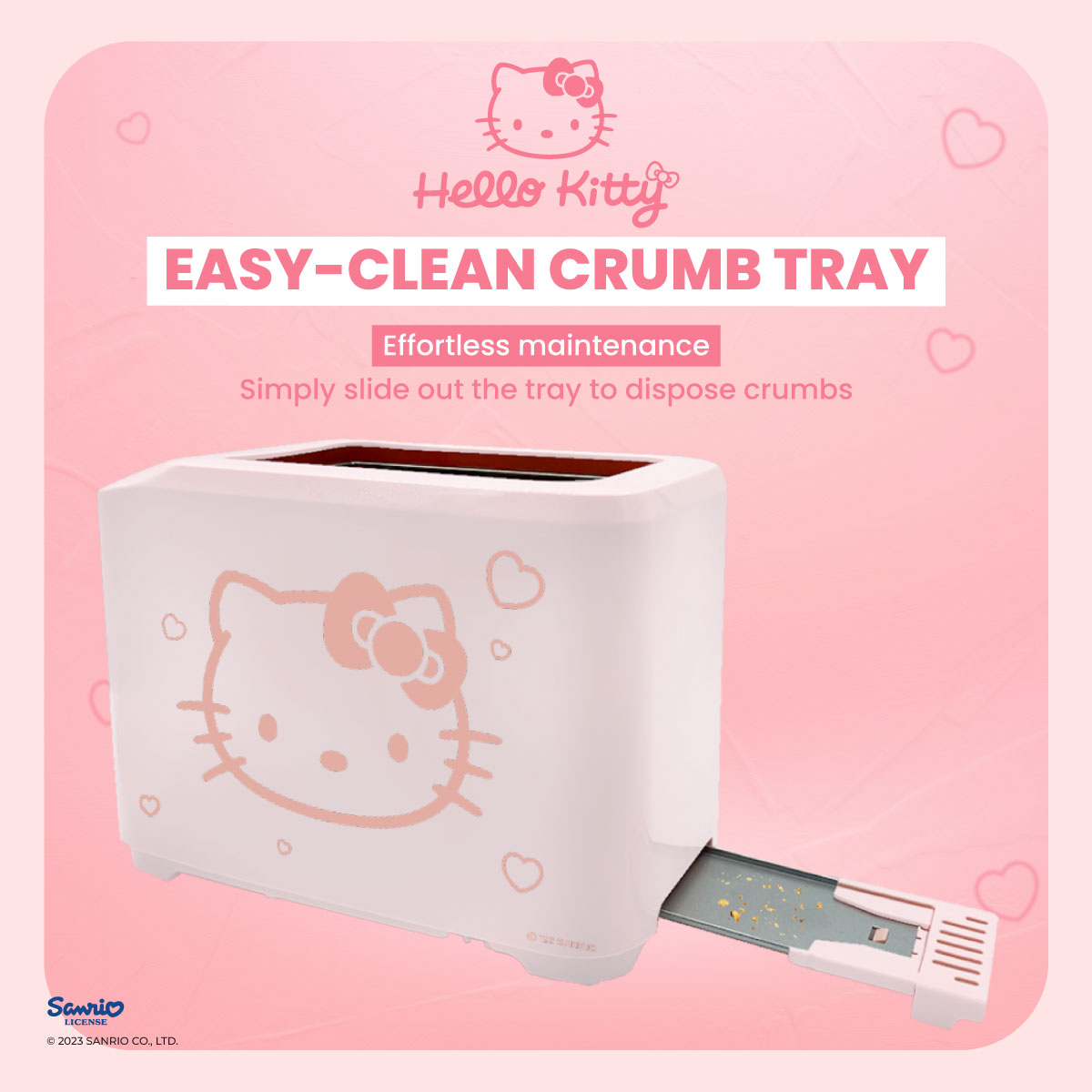 Russell Taylors x Sanrio Hello Kitty Bread Toaster T1 | Shopee Malaysia