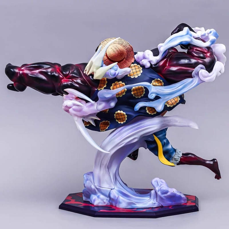 Luffy Bounce Man Fourth Gear Action Figures / One Piece Monkey D Luffy ...
