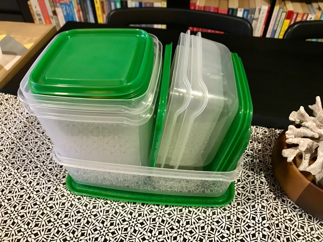17PCS SET FOOD STORAGE CONTAINER TRANSPARENT FOOD CONTAINER WITH LID ...