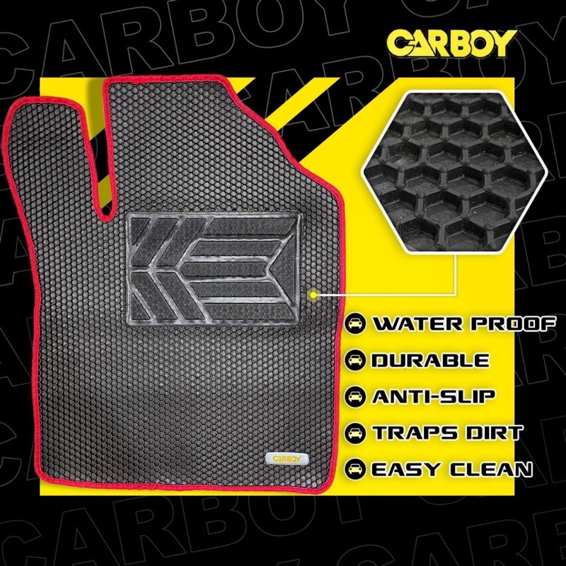 CARBOY CAR MAT HONDA WRV WR-V DG4 (2023-PRESENT) Carpet Karpet | Shopee ...
