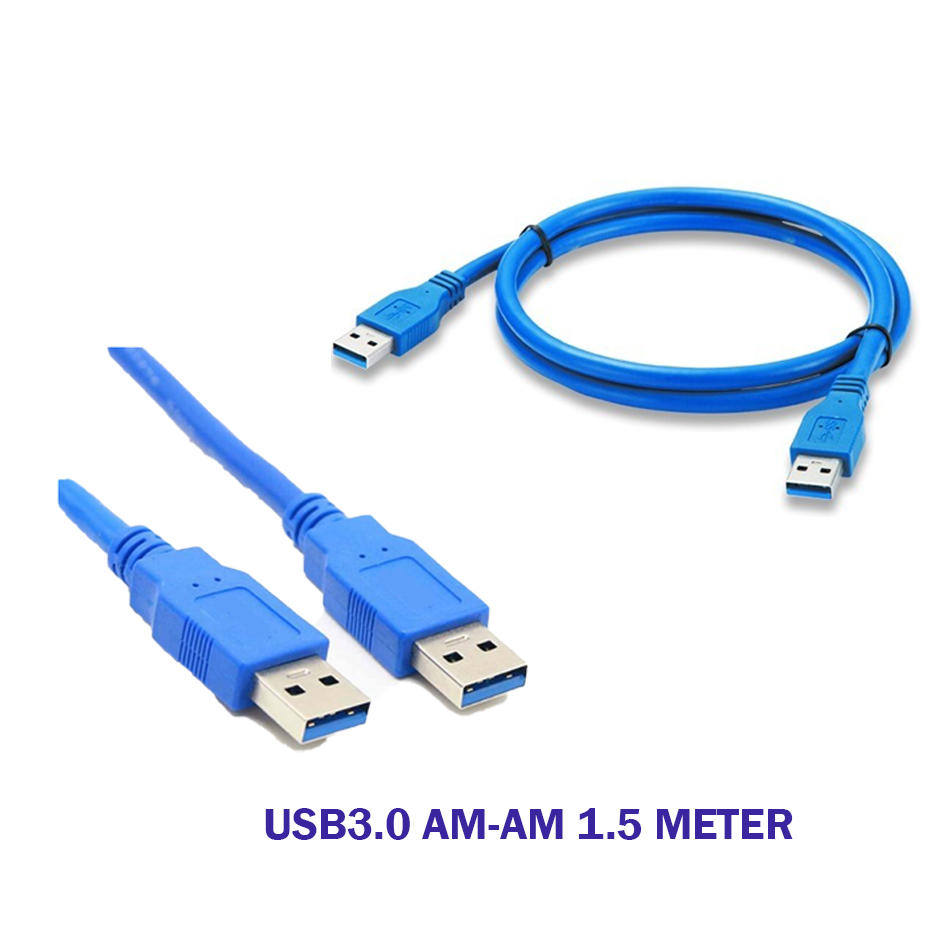 USB3 AM-AM / AM-BM / Cable Male USB A to Male USB B Cable PRINTER USB3.0 1.5 Meter 1.5M | Shopee ...