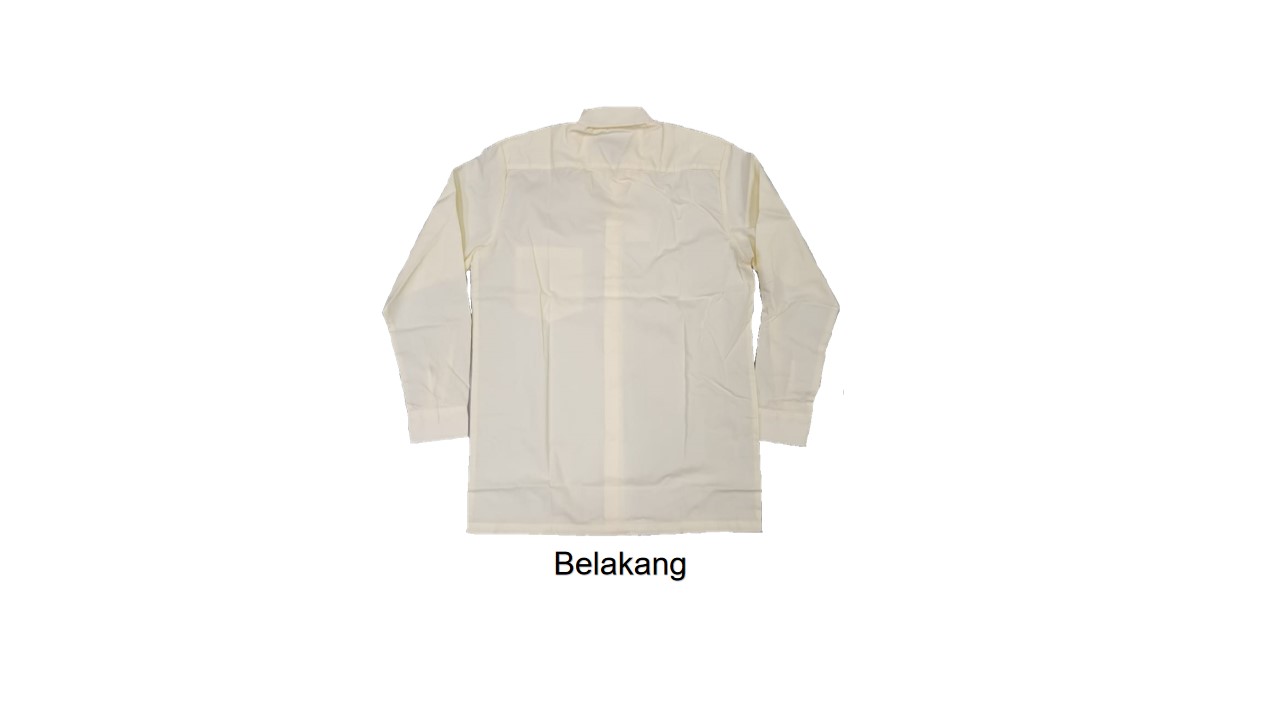 Baju Sekolah Menengah MRSM Beige Lengan Panjang (COTTON 312B/EX) JENAMA ...