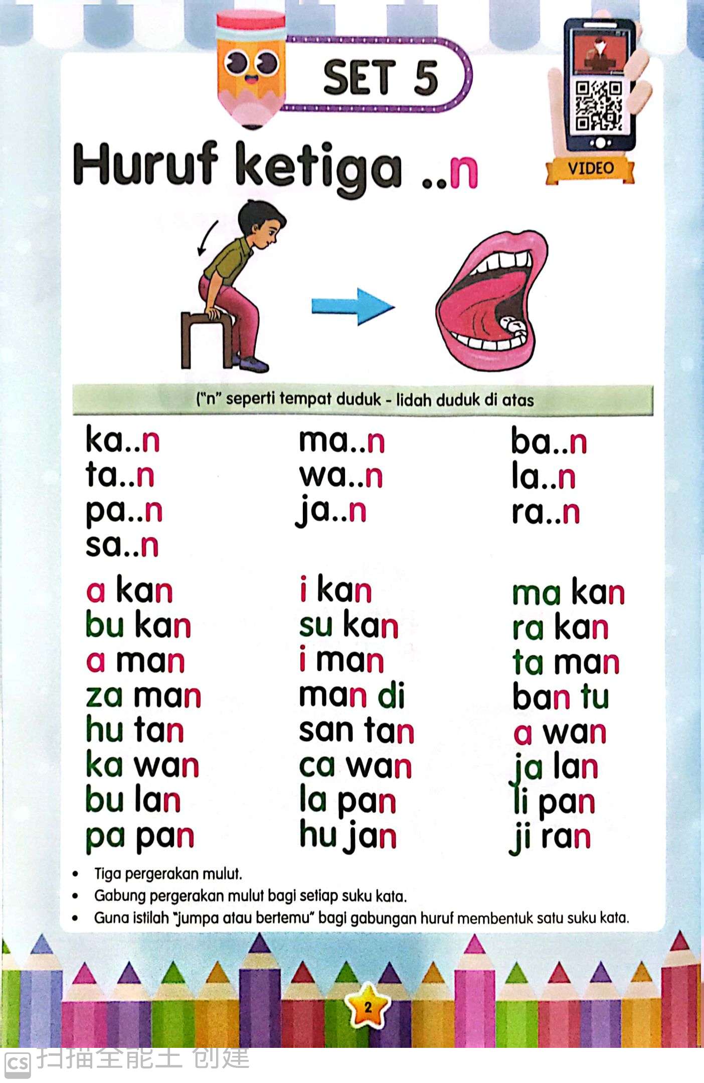 [FUNBOOK] Kaedah Cepat Baca Li Ge Bu Prasekolah Bacaan (NUSAMAS ...