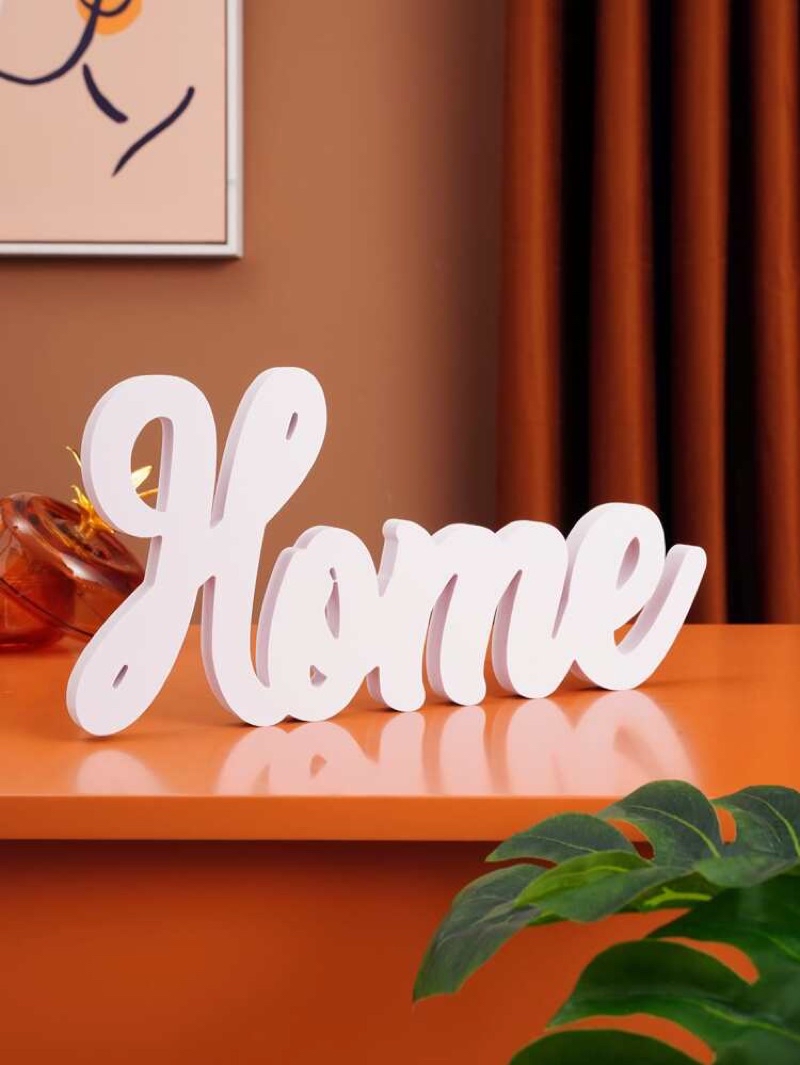 Table Love Home Decor Wall Decor Alphabet Letter Box Huruf HiasanWall ...