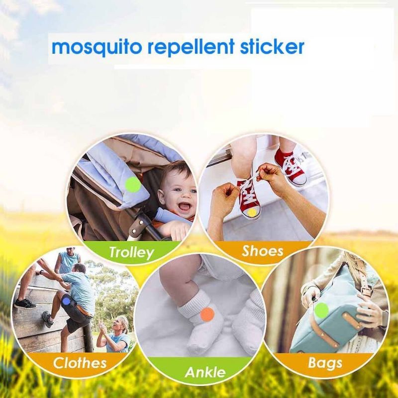 Anti Mosquito Patch Baby Kids Natural Plant Based DEET-free Mosquito ...