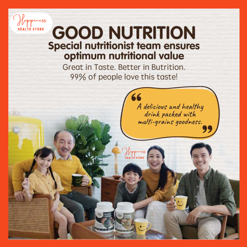 BUY2 SAVE MORE Happy Grains 快樂谷糧 EXP07/2027 Breakfast Protein Fiber Sugar Free HAPPINESS ...