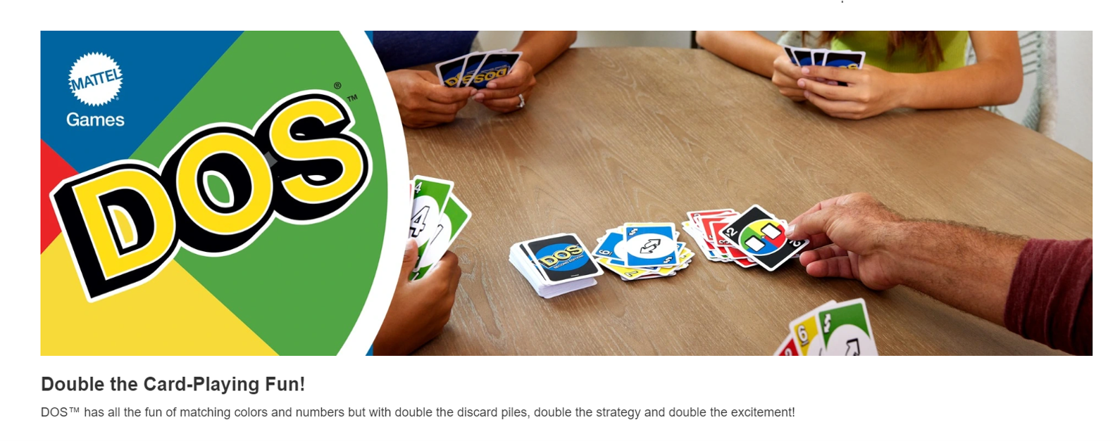 UNO DOS Second Edition Card Game (HNN01) | Shopee Malaysia