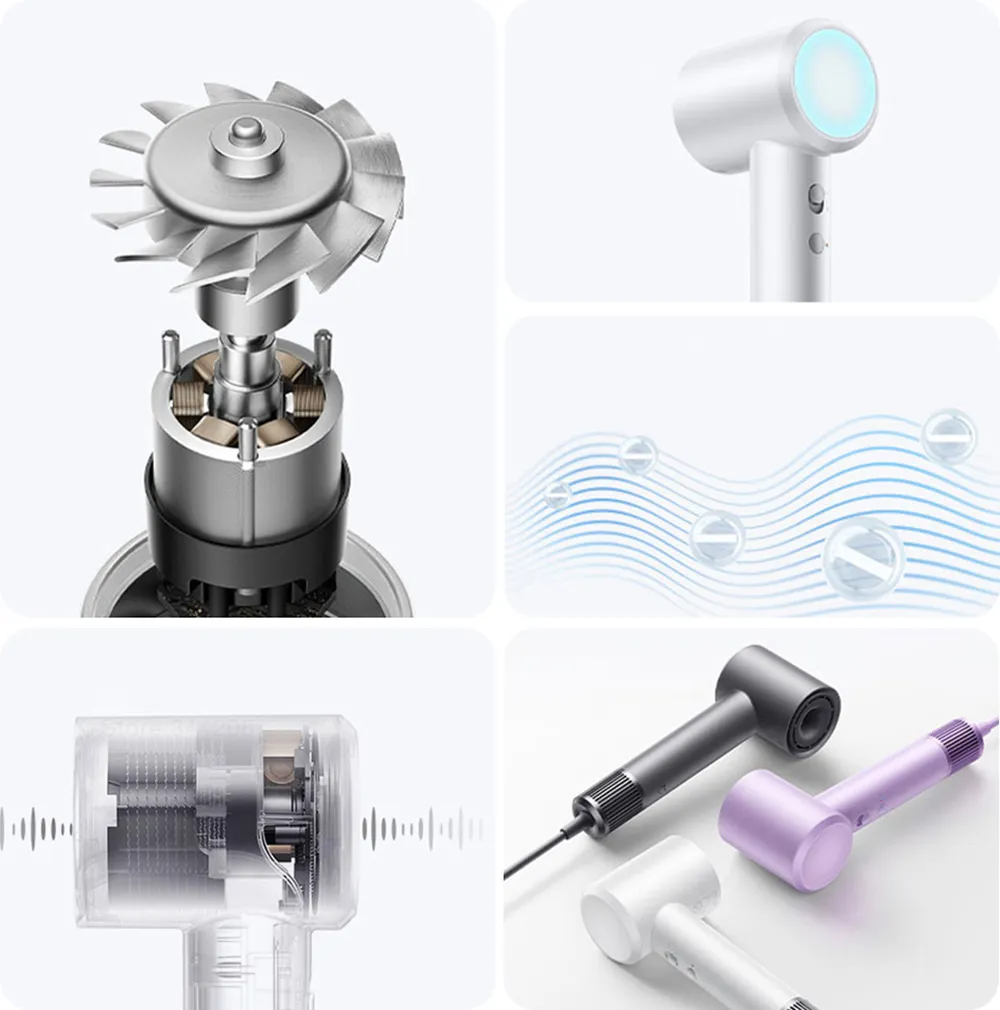 Xiaomi Mi Ionic Hair Dryer H101 / H501 / H300 / H500 /H501 SE [Smart Temperature Control ...