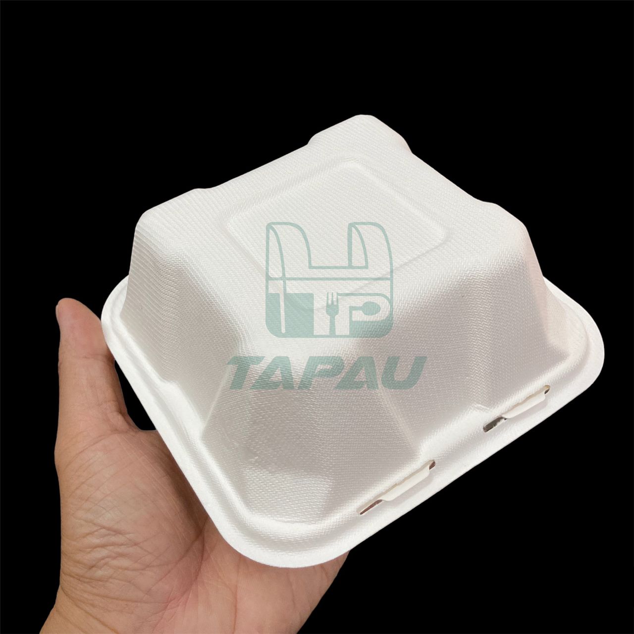 TAPAU002 - TG200 Biodegradable Burger Box 50pcs± Bio Cake Box / Cup ...