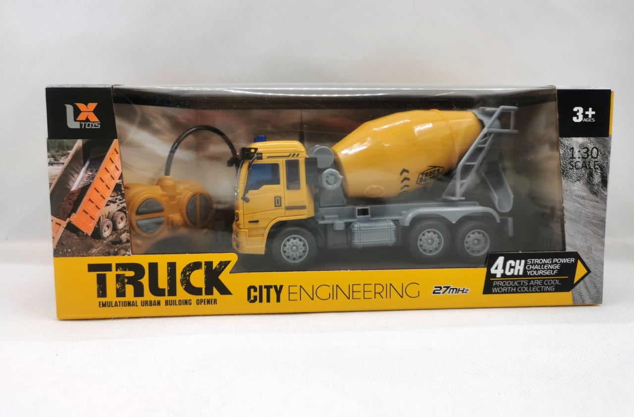 Remote Control Concrete Mixer Truck RC Cement Mixer Truck Engineering ...