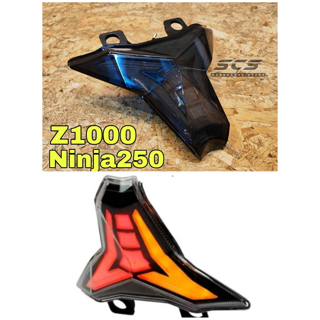 Integrated Tail Light Lamp Signal LED Kawasaki Ninja250 New Z1000 ZX25R ...