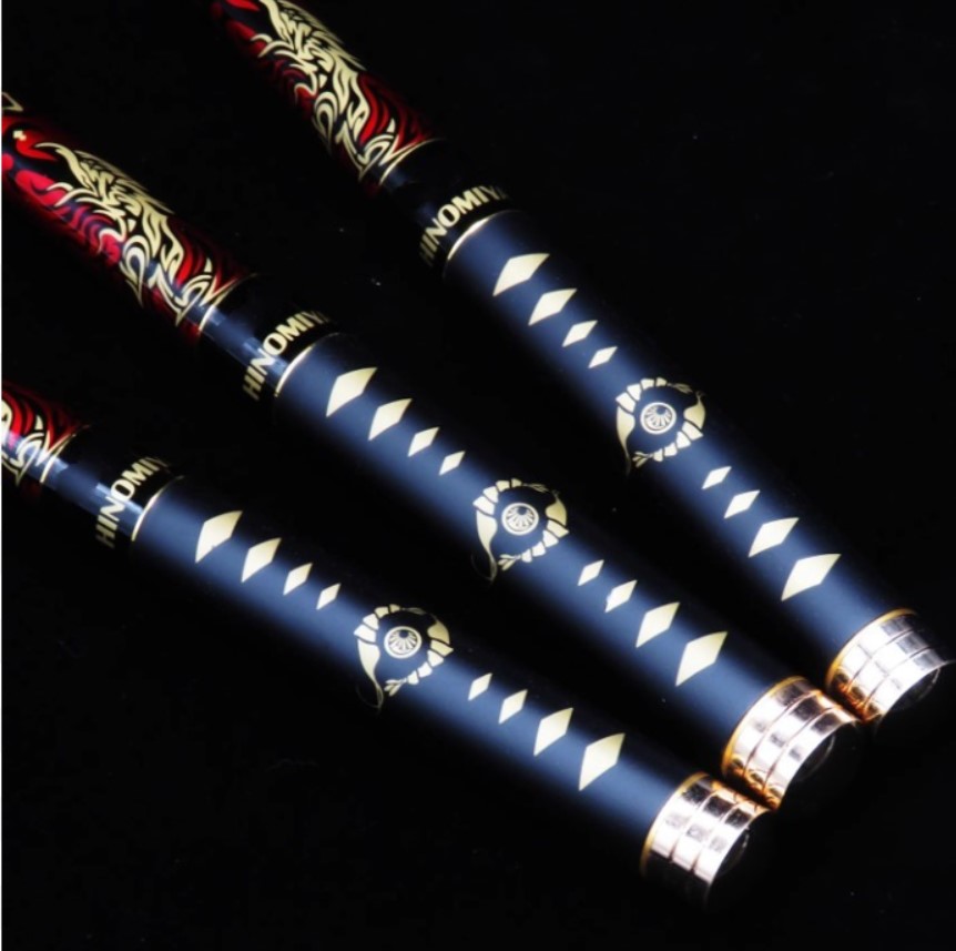 Hinomiya RED KATANA SWORD Super Hard Puyu Telescopic Udang Harimau ...