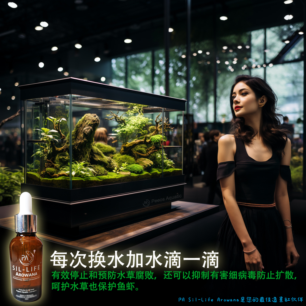 PA Sil-Life Arowana 1000 5nm nano perak anti-microbial akuarium ikan ...