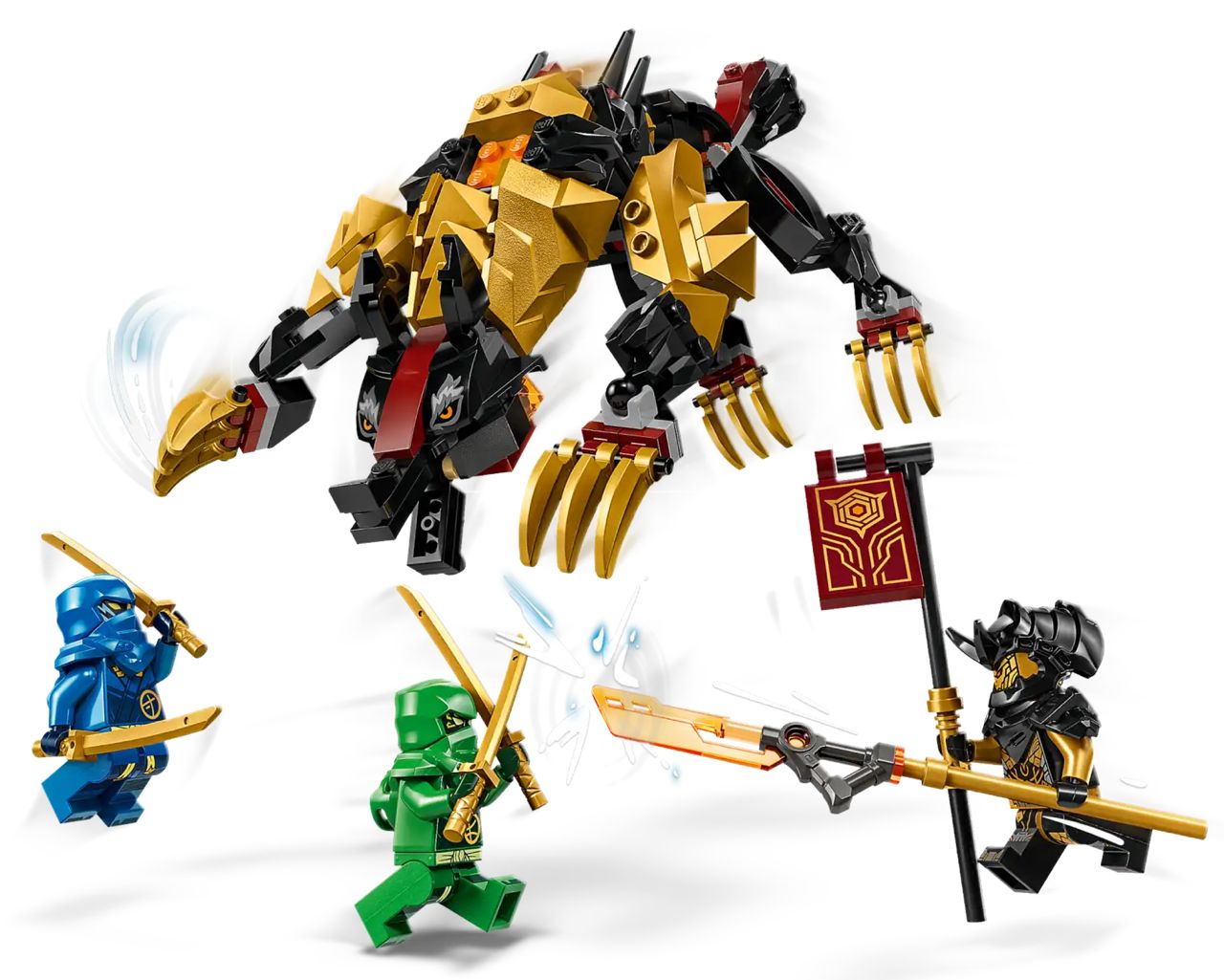 (Ready Stock) 71790 Lego NINJAGO Imperium Dragon Hunter Hound Building ...